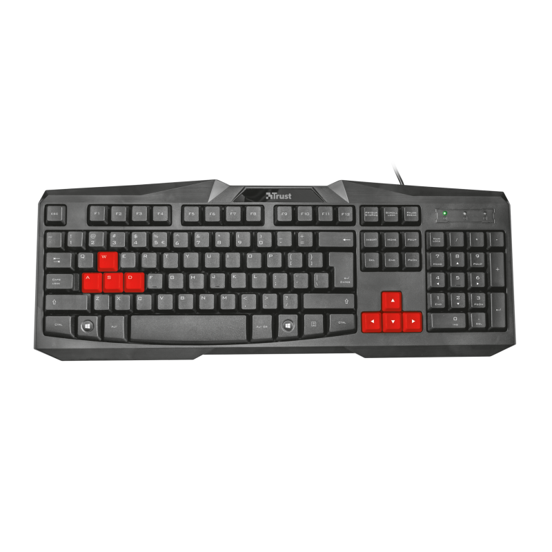 Teclado Trust Gaming Ziva
