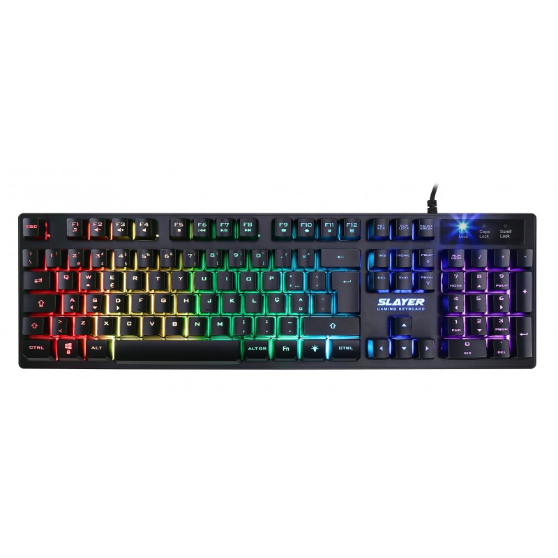 TECLADO GAMER MKPLUS SLAYER RGB